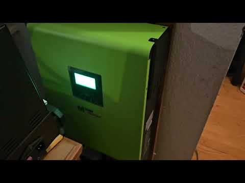 Off-Grid Solar on a board lol 😆. Air conditioner power supply
