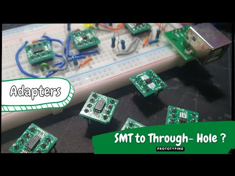 SMT (Surface Mount Technology) to Through Hole Adapters