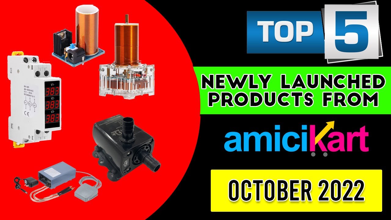 TOP 5 Newly Launched Products from amiciKart | October 2022