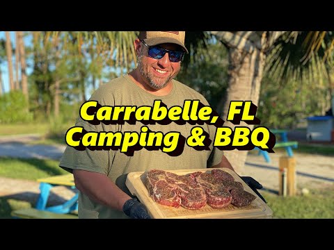 Carrabelle Florida Camping and BBQing Part 1