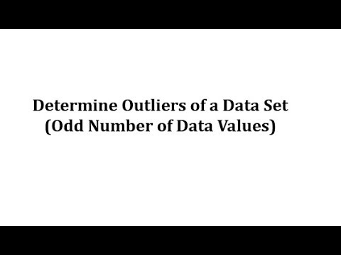 Determine Outliers by Hand (Odd) | Math Help from Arithmetic through ...