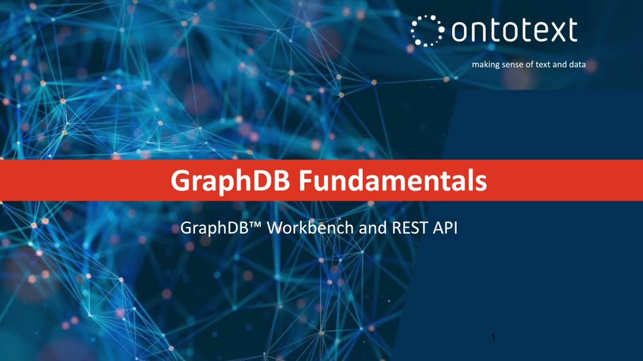 5  GraphDB Fundamentals   Workbench and rest API