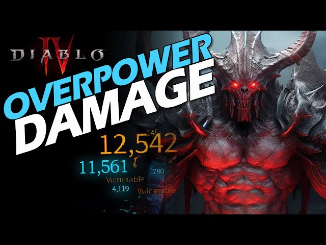 What is Overpower Damage in Diablo 4?