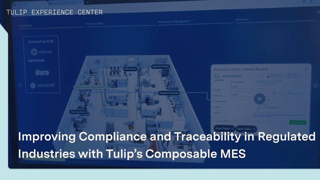 Introducing the Composable MES for Regulated Industries