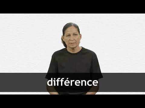 English Translation of “DIFFÉRENCE” | Collins French-English Dictionary