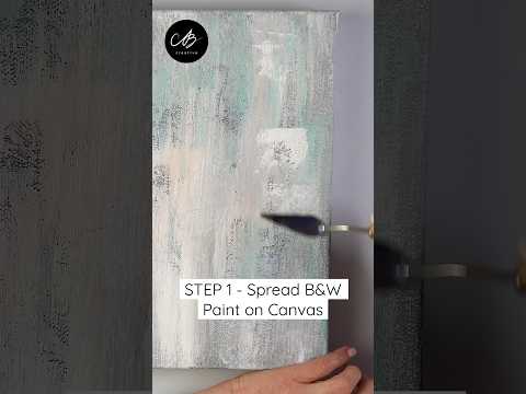 Learn to Make TEXTURED Magnolia Art in 60 Seconds! | AB Creative
