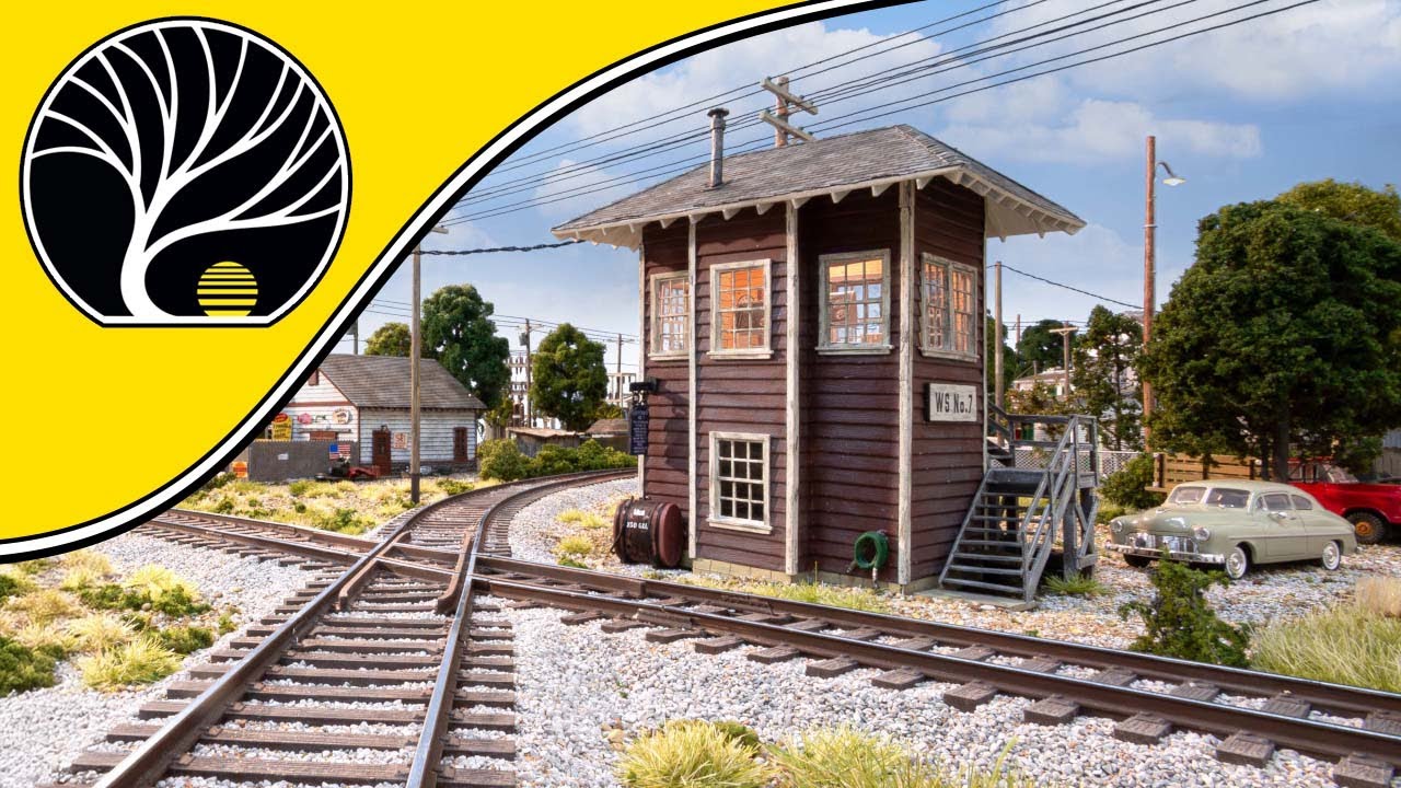 Coming Soon: Built-&-Ready® Interlocking Tower l Woodland Scenics l Model Scenery