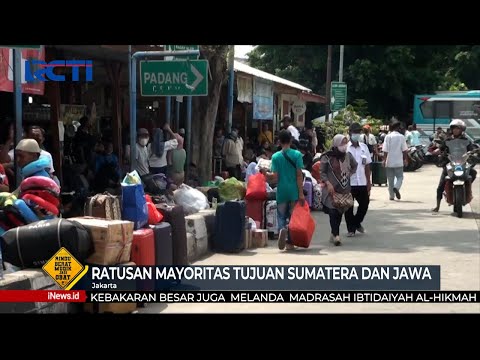 Jelang Lebaran, Ratusan Pemudik Padati Terminal Kalideres #SeputariNewsPagi 27/04