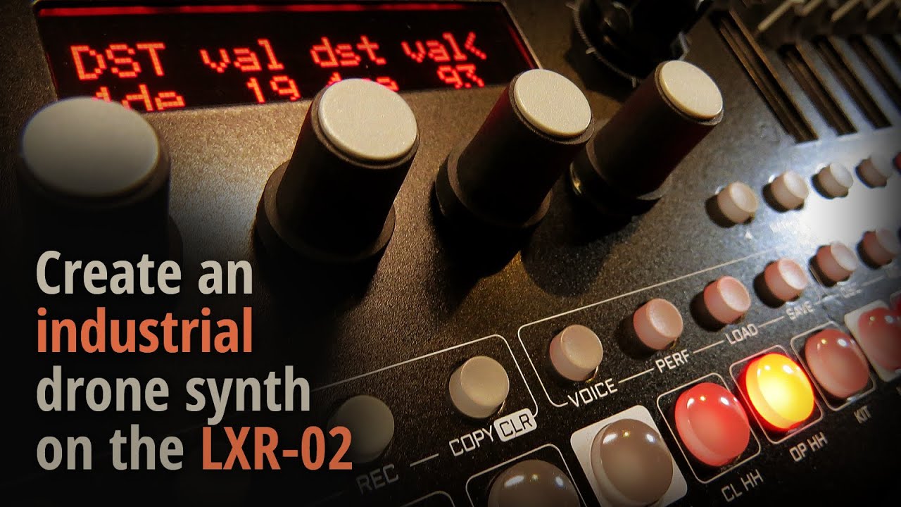 Erica Synths LXR-02 - Core Sound Pack for Techno, IDM and Erica Synths LXR-02 - Core Sound Pack for Techno, IDM and