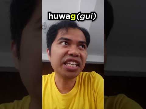 Letra g no final da palavra | Aprendendo Tagalog