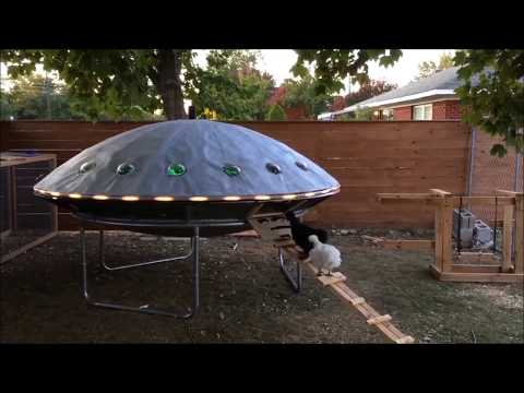 This UFO chicken coop is everything | Boing Boing