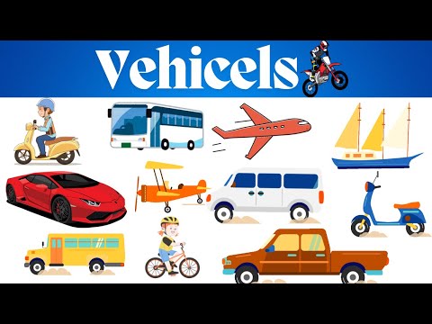vehicles| Vehicle Names for kids to learn | Types of Vehicles| Educational video| kiddokidskidding
