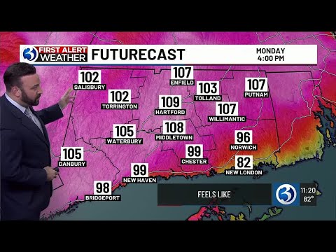 FORECAST: The 1st heat wave of the year is upon us, along with multiple First Alert Weather Days