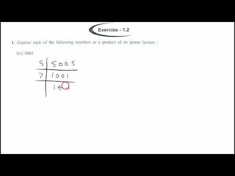 Express 5005 as a product of its prime factors
