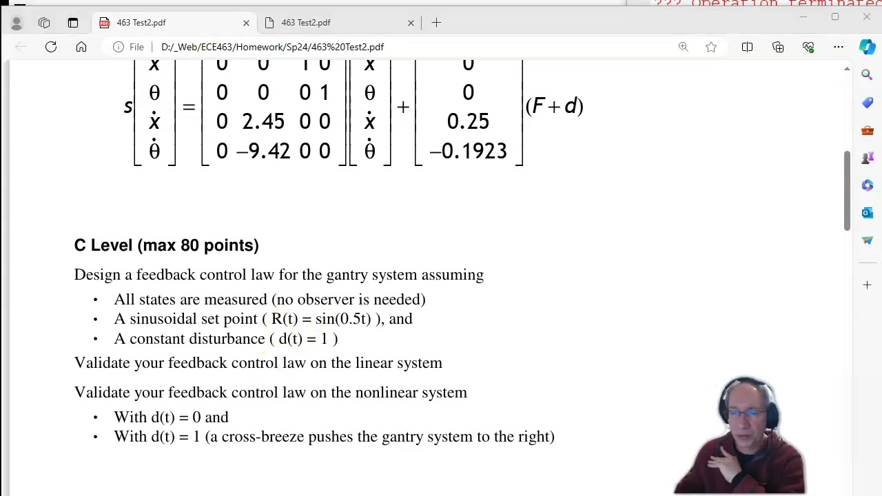 ECE 463/663 Test #2 Description (Sp24)