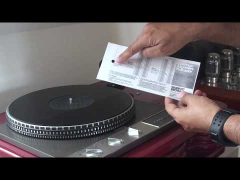 Ortofon Cartridge Alignment Protractor iMuso