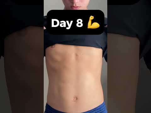 My 10 Day Ab Transformation #shorts #fitness
