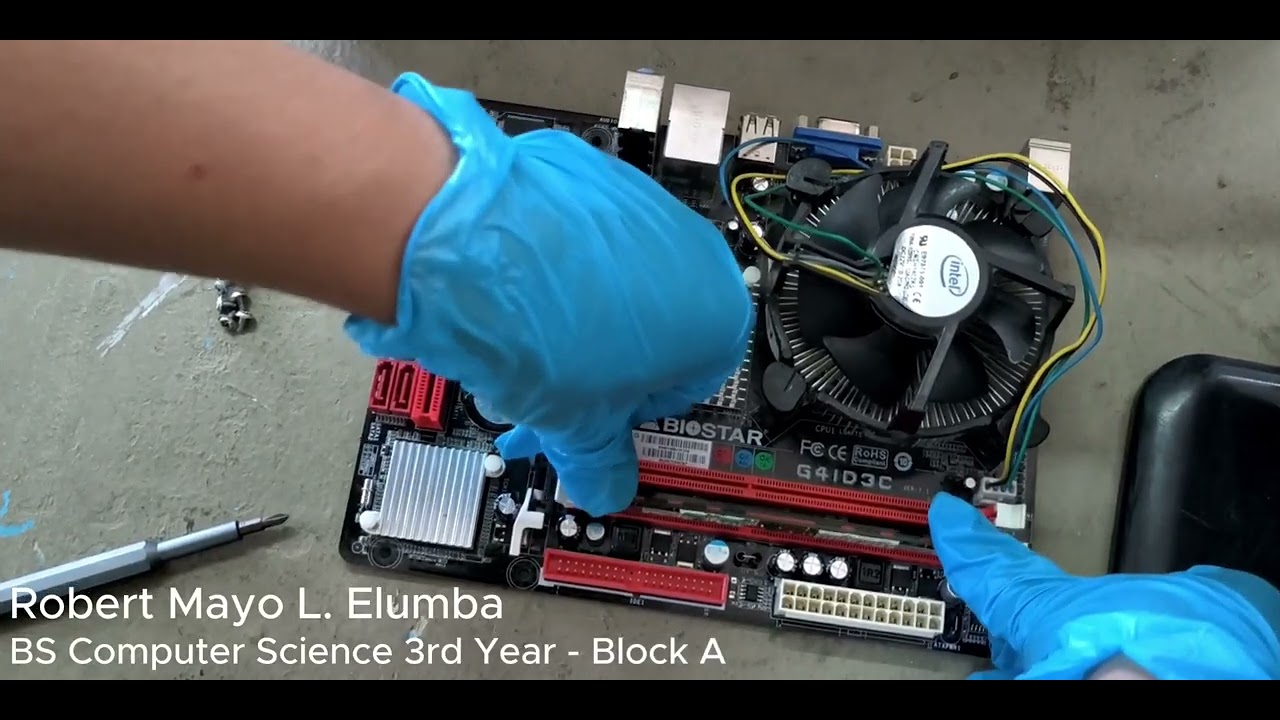 PC TROUBLESHOOTING AND NETWORKING(Disassemble/Assemble)