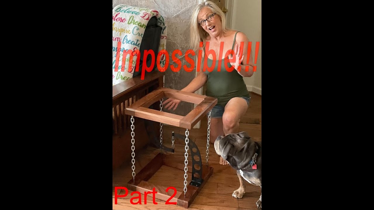 Impossible floating tensegrity table construction