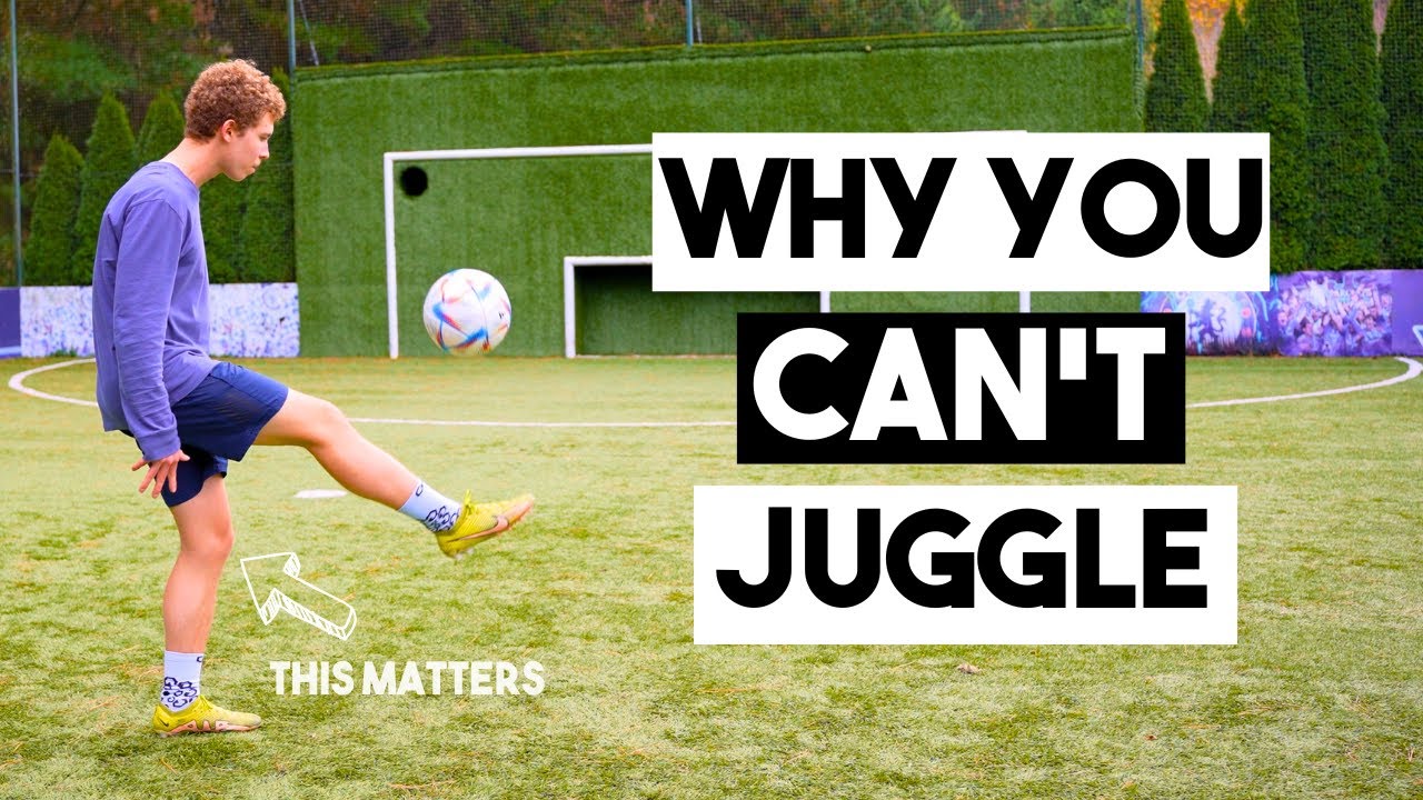 How To ACTUALLY Juggle A FOOTBALL For Beginners
