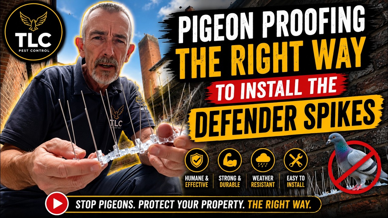 🚫🐦 Pigeon Spikes Installation Takes an Unexpected Turn!