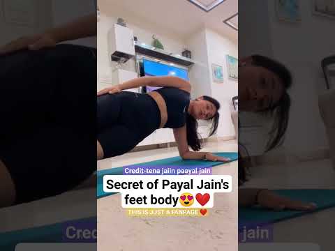 Secret of Payal Jain's feet body😍❤️