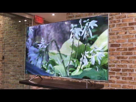 Slick-looking Samsung TV can control your gear automatically