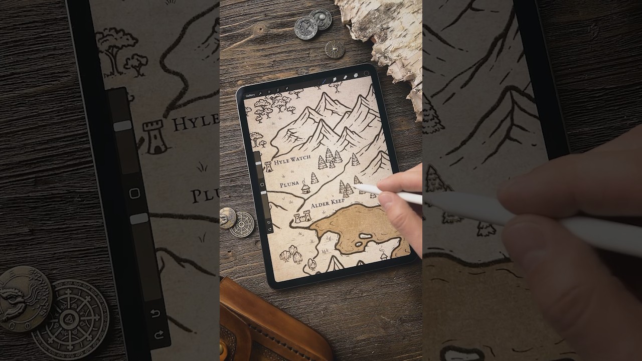 🌲 New Tree Pack Coming for The Fantasy Map Builder! Upgrade Your Forests with these Hand-Drawn 🌳