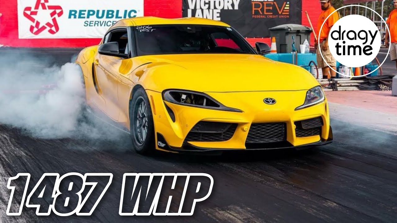 World's Fastest Toyota Supra A90 Runs 7s 1/4-Mile, Is a Hypercar Killer ...