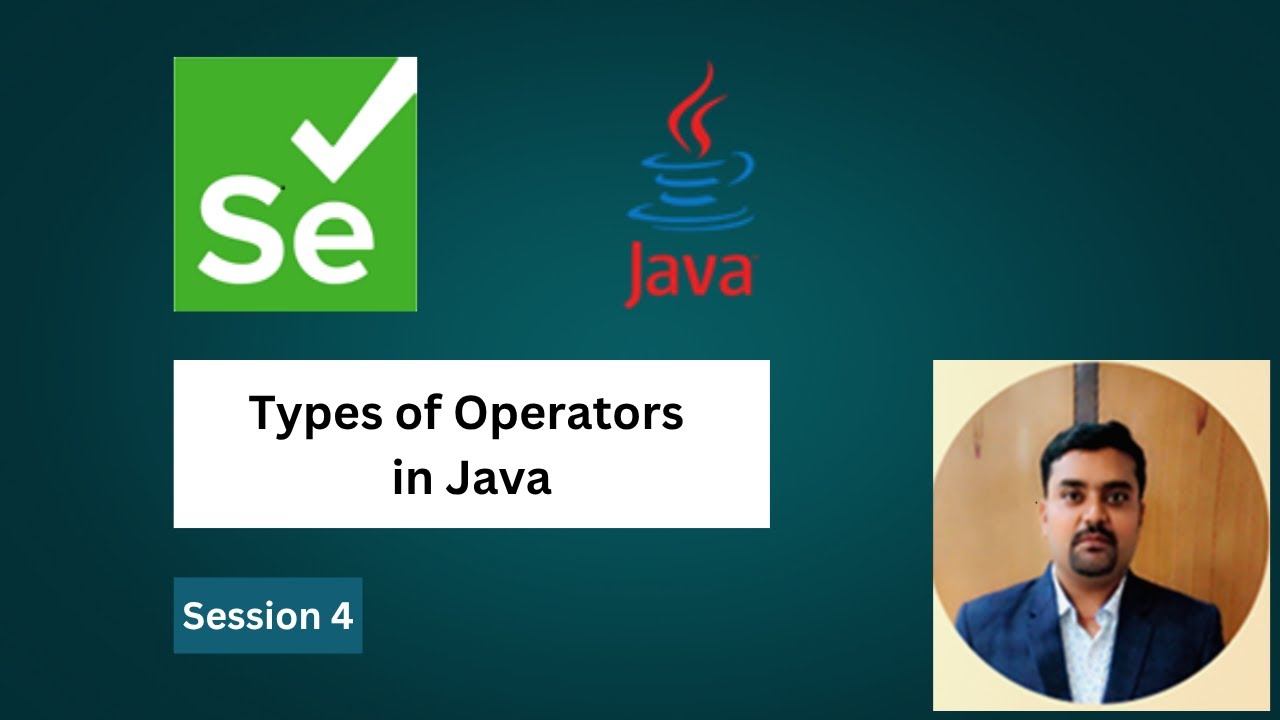 Types of Operators in Java || Selenium with Java || #java #programming #computerscience