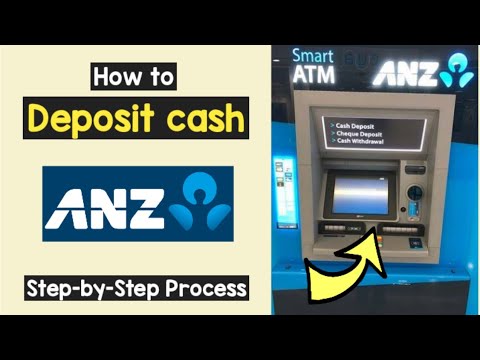 Deposit Cash ANZ ATM | Deposit Money ANZ Smart ATM into ANZ account | Add Money ANZ | Add Cash ANZ