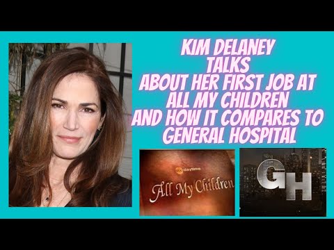 Kim Delaney on All My Children VS General Hospital! with Steve Burton and Bradford Anderson