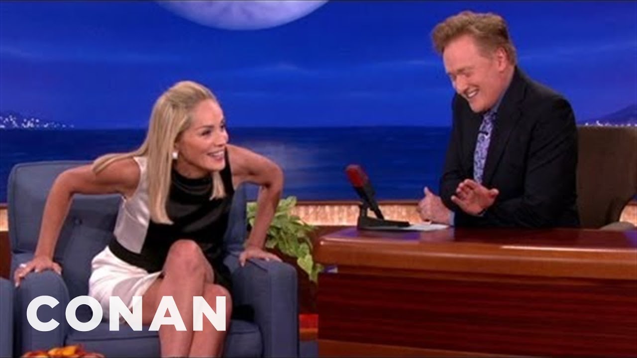 Sharon Stone Recreates Her 