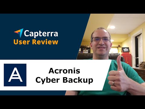 Acronis Cyber Backup Review: Easy to setup and use