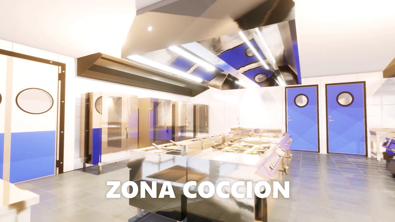 Twinmotion 2020 - Industrial Kitchen