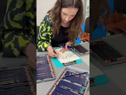 Capturing the Museum with Inktense