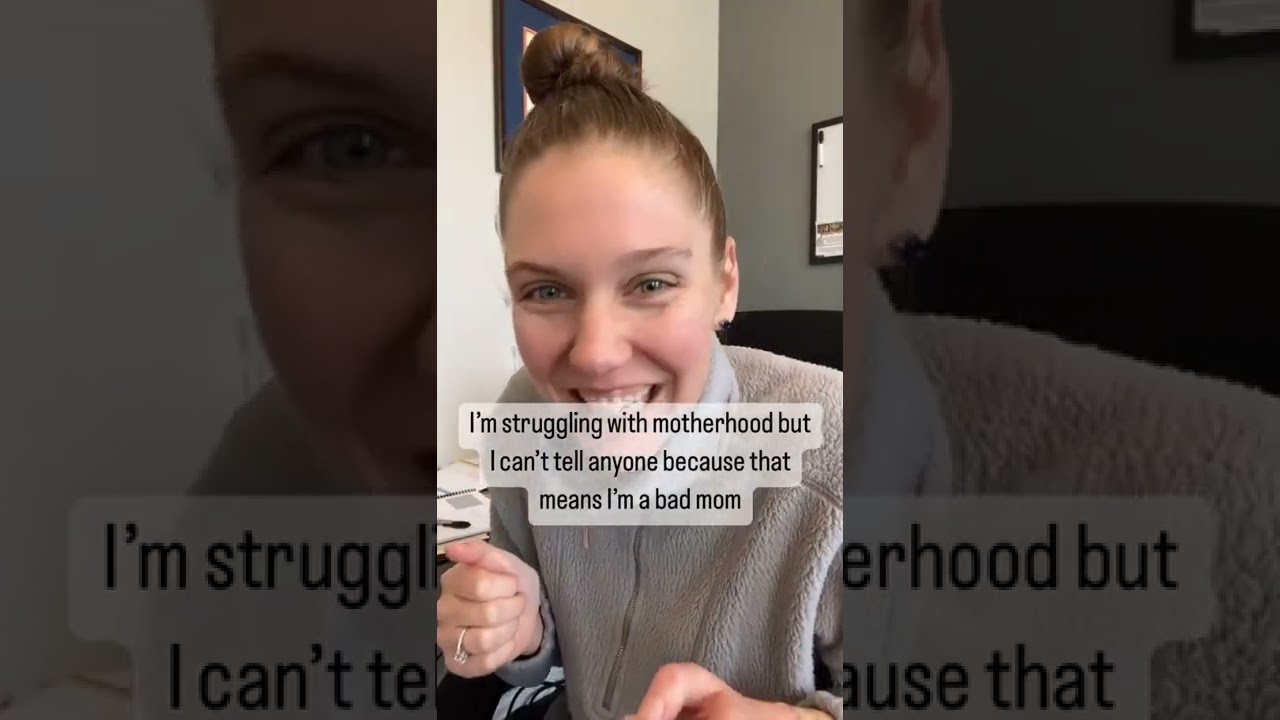 You’re not a bad mom! #shorts #maternalmentalhealth #momssupportingmoms #honestmotherhood