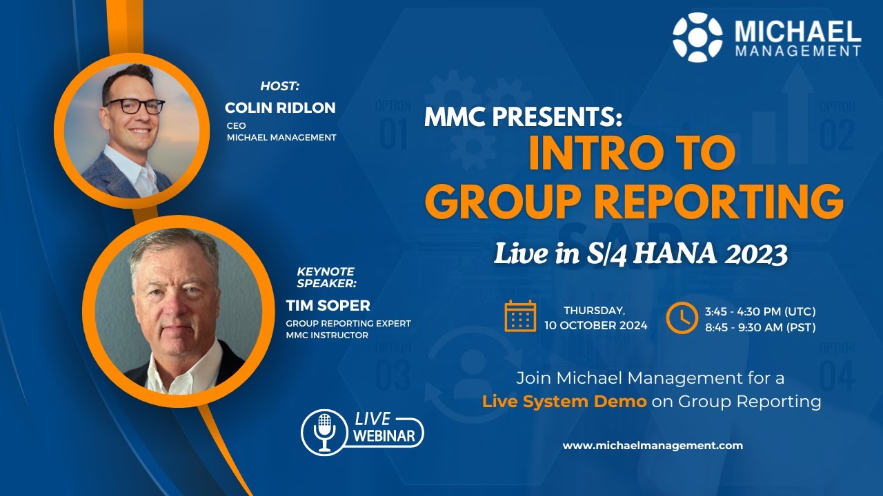 MMC Presents: Intro to Group Reporting with Tim Soper