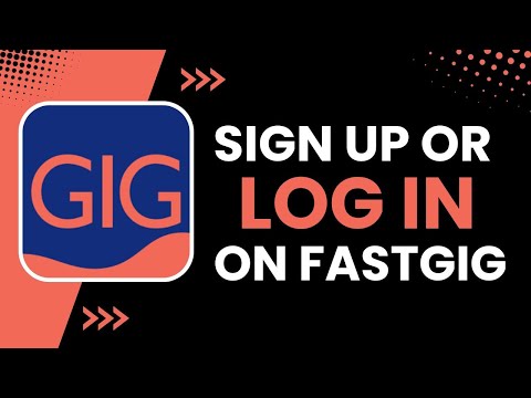 How to Sign Up / Login on FastGig !