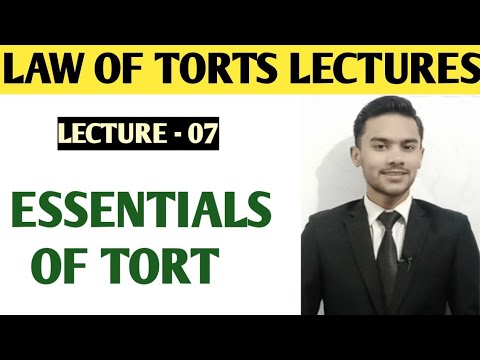Essentials of tort / Law of torts lectures
