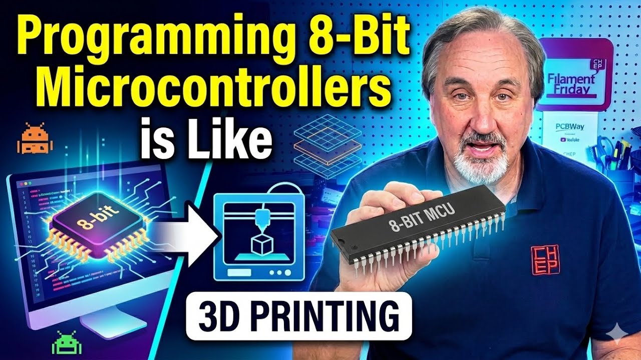 Programming 8-Bit Microcontrollers is Similar to 3D Printing