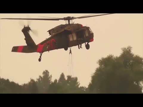 California Wildfire Burns 500-Plus Structures