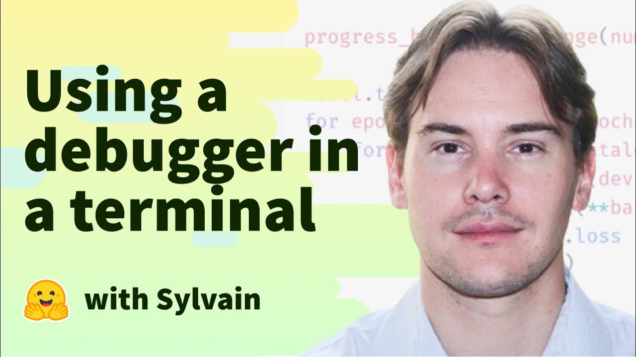 Using a debugger in a terminal