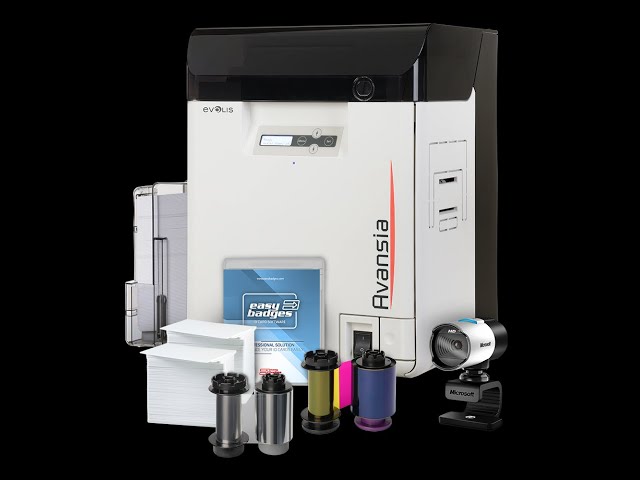 PVC Card Printer - Evolis Agilia Retransfer PVC Id Card Printer Trader ...