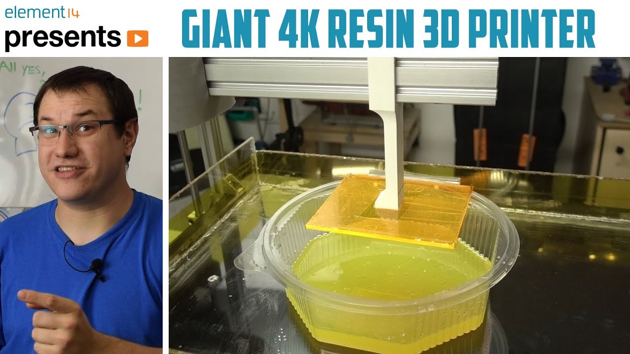 Raspberry Pi 4 Experimental Resin 3D Printer -- Episode 414 - element14 ...