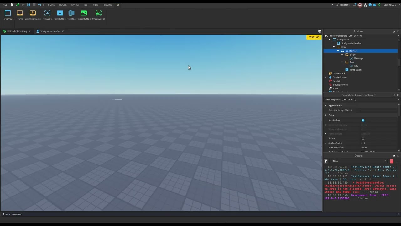 Basic Admin Essentials - Sticky Message Command