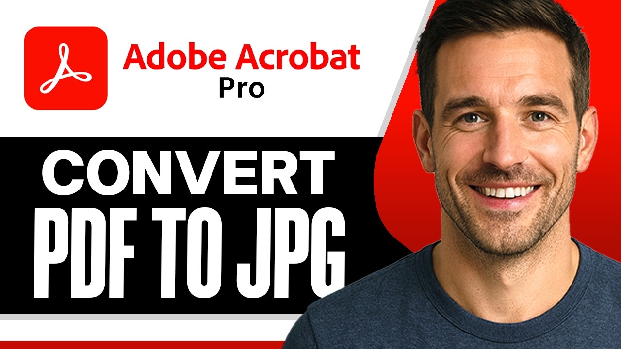 How To Convert PDF To JPG In Adobe Acrobat (Easiest Way) (2026 Guide)
