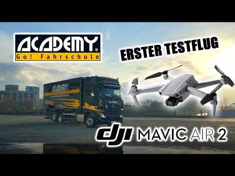 Erster Testflug mit unserer neuen DJI Mavic Air2 - Academy Go! Fahrschule