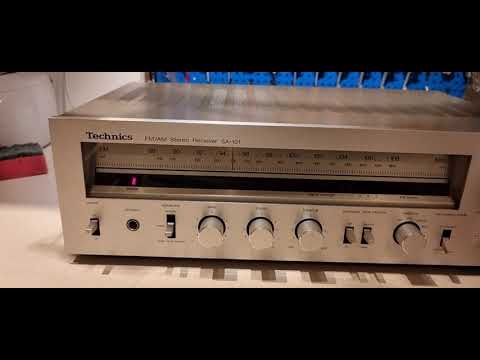 TECHNICS SA-101 receiver classic 1979' -test-
