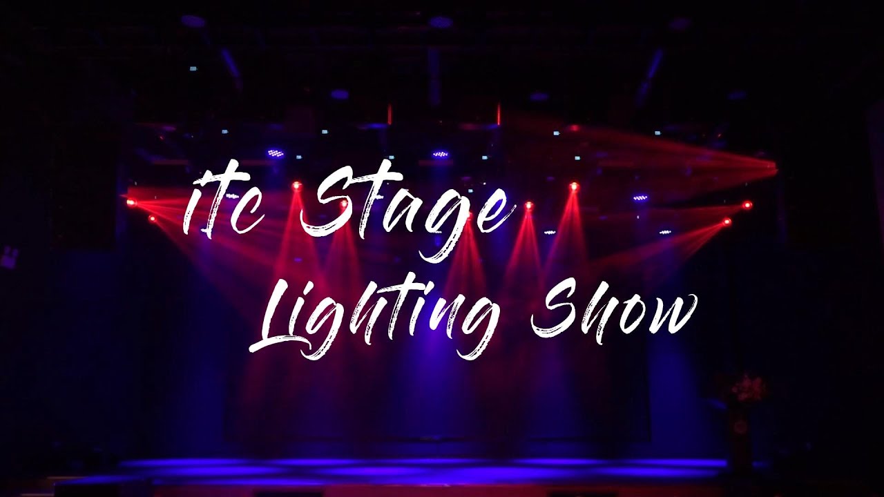 itc immersive stage lighting show